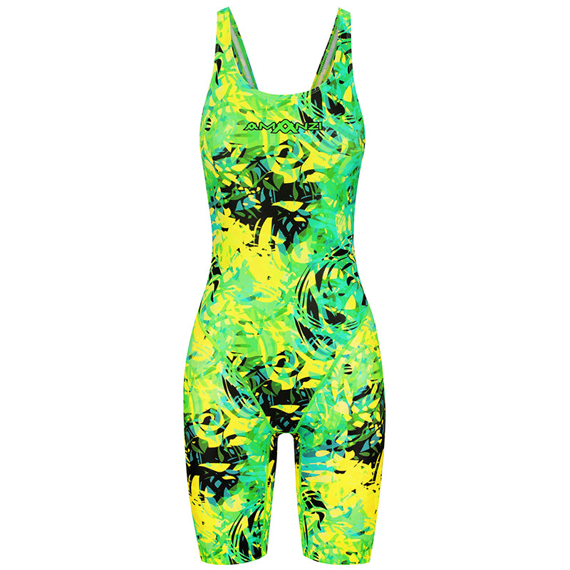 Amanzi - Vortex Girls Kneelength – Aqua Swim Supplies