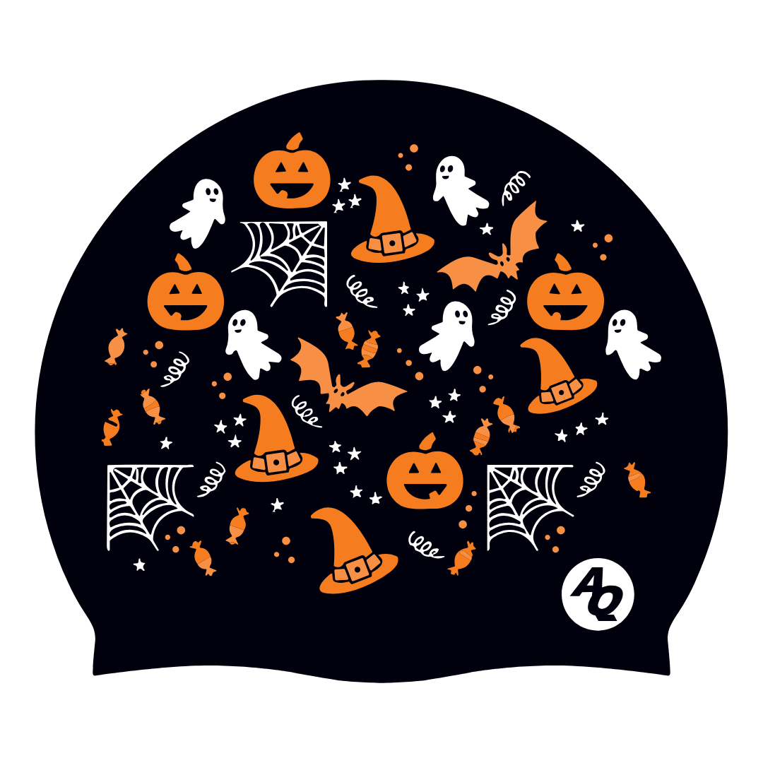 Spooky - Halloween Swim Hat – Aqua Swim Supplies
