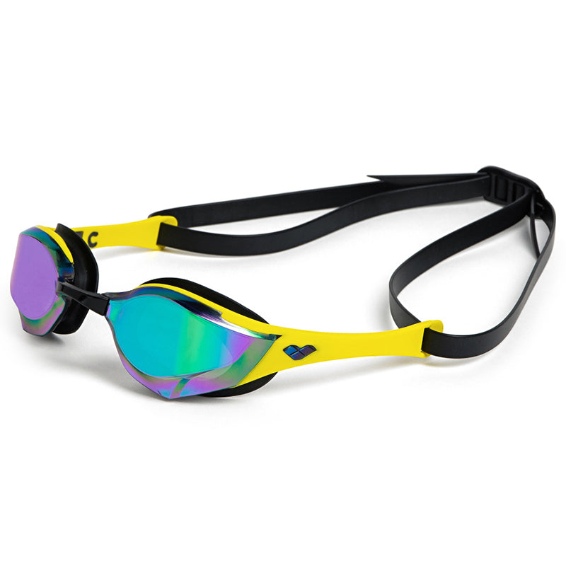 Arena - Cobra Edge Swipe Mirror Goggle - Emerald/Yellow/Black – Aqua ...