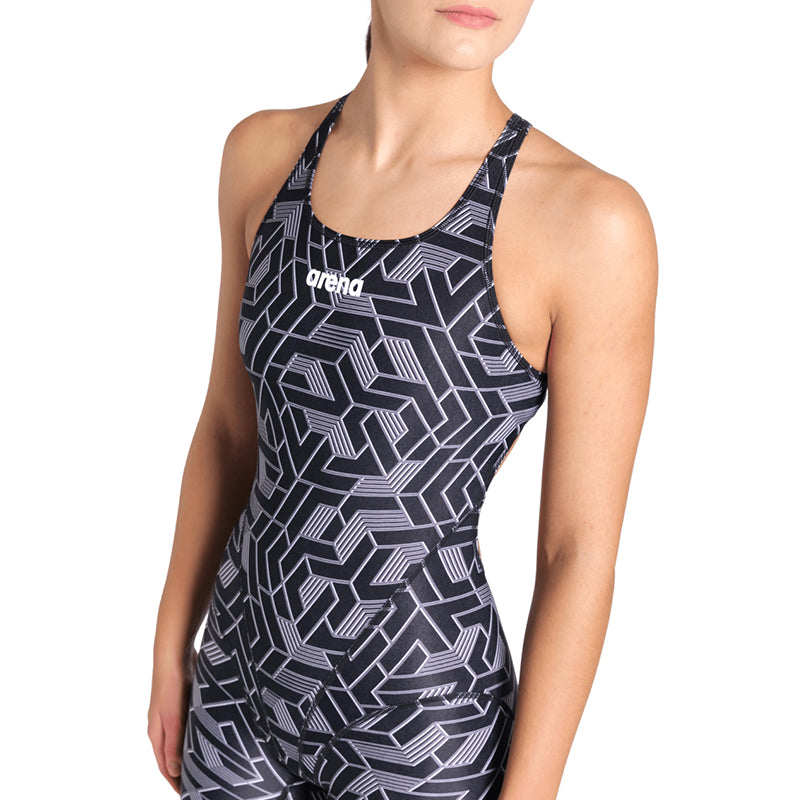 Arena - Escape Full Body Ladies Swimsuit - Black/Multi – Aqua Swim Supplies