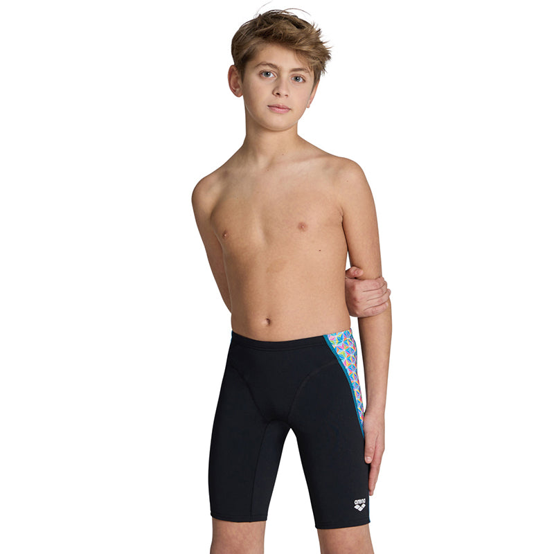 Arena - Starfish Boys Jammer - Black/White/Multi – Aqua Swim Supplies