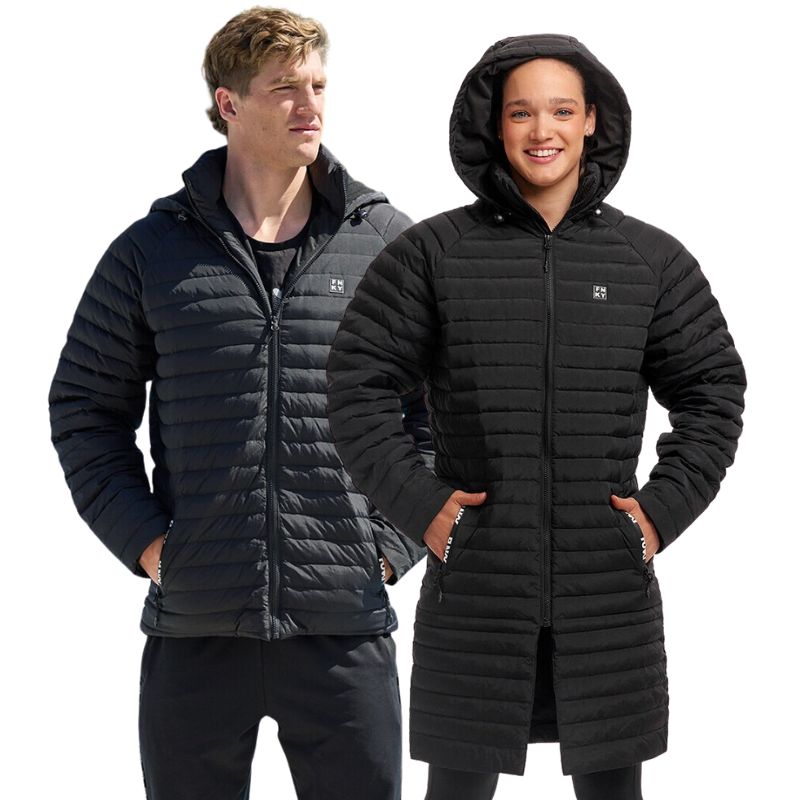 Funky - Black Attack - Unisex Puff Daddy Deck Coat Jacket – Aqua Swim ...