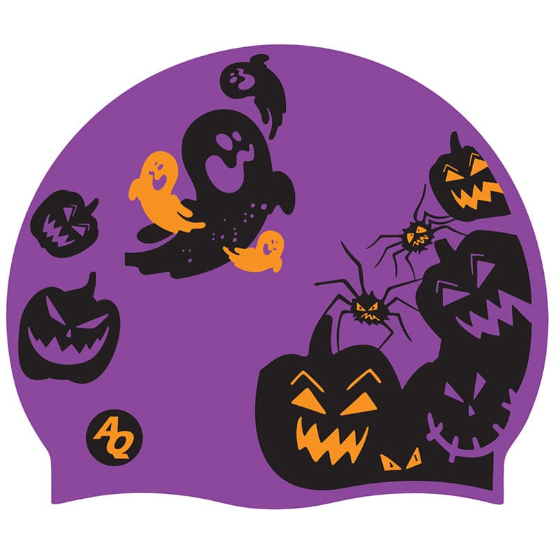 Haunted - Halloween Swim Hat – Aqua Swim Supplies