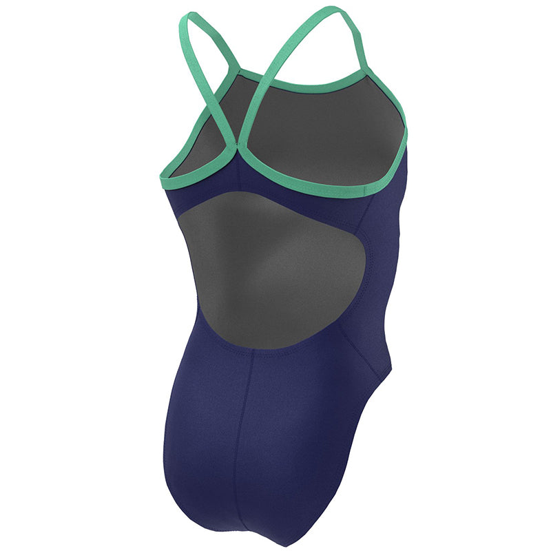 Nike - Swim Women's Solid Racerback One Piece (Washed Teal) – Aqua Swim ...
