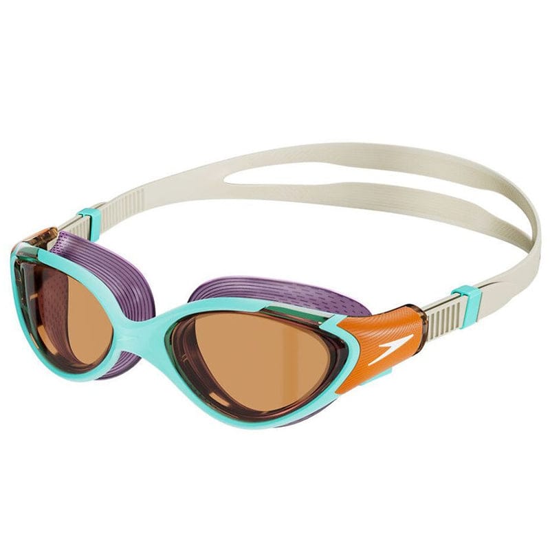 Speedo - Biofuse 2.0 Mirror Female Fit Goggle - Blue/Orange – Aqua Swim ...