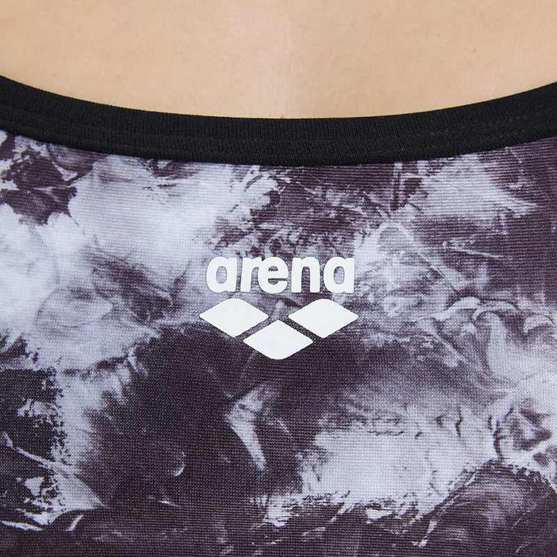Arena - Allover Challenge Back Ladies Swimsuit - Black – Aqua Swim Supplies