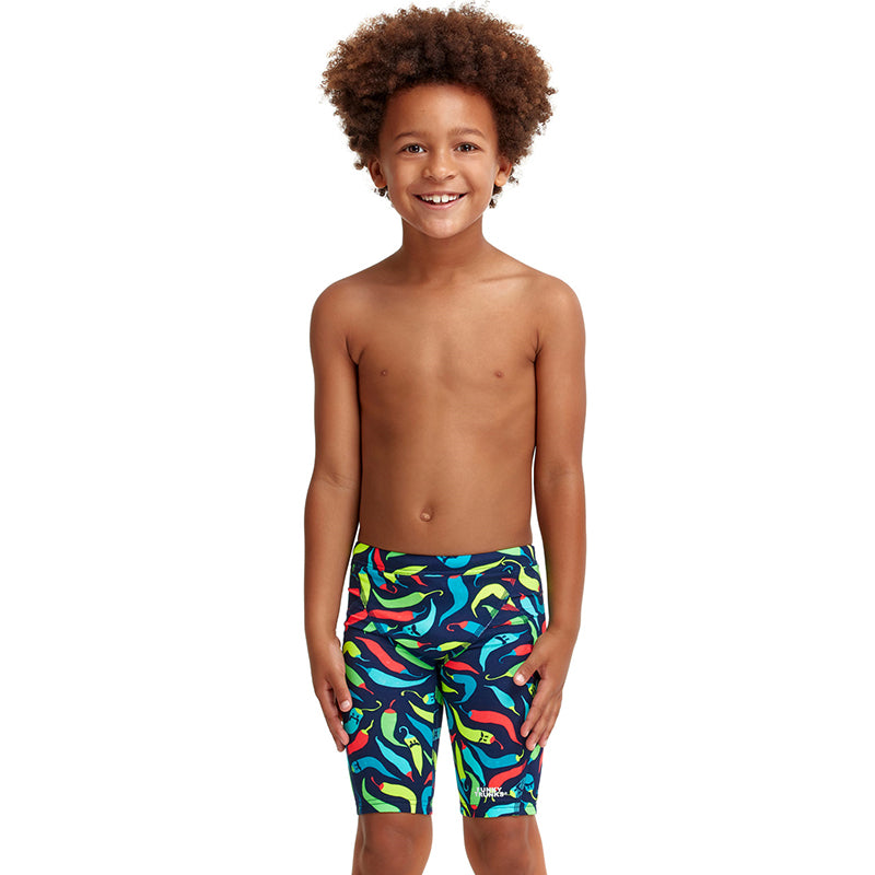 Funky Trunks - Chilli Boss - Toddler Boys Eco Miniman Jammers – Aqua ...