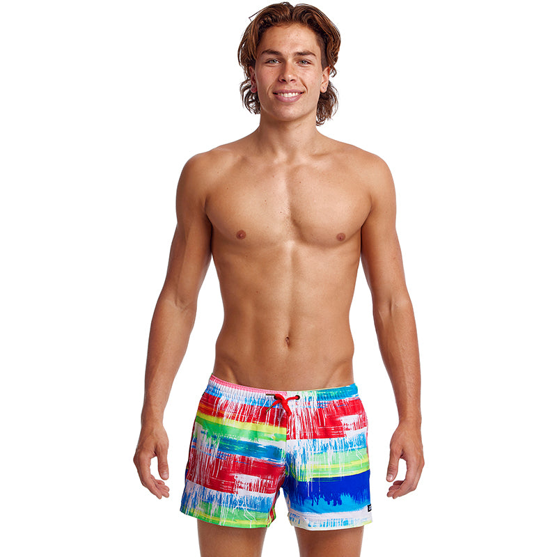 Funky Trunks - Dye Hard - Mens Shorty Shorts Short – Aqua Swim Supplies