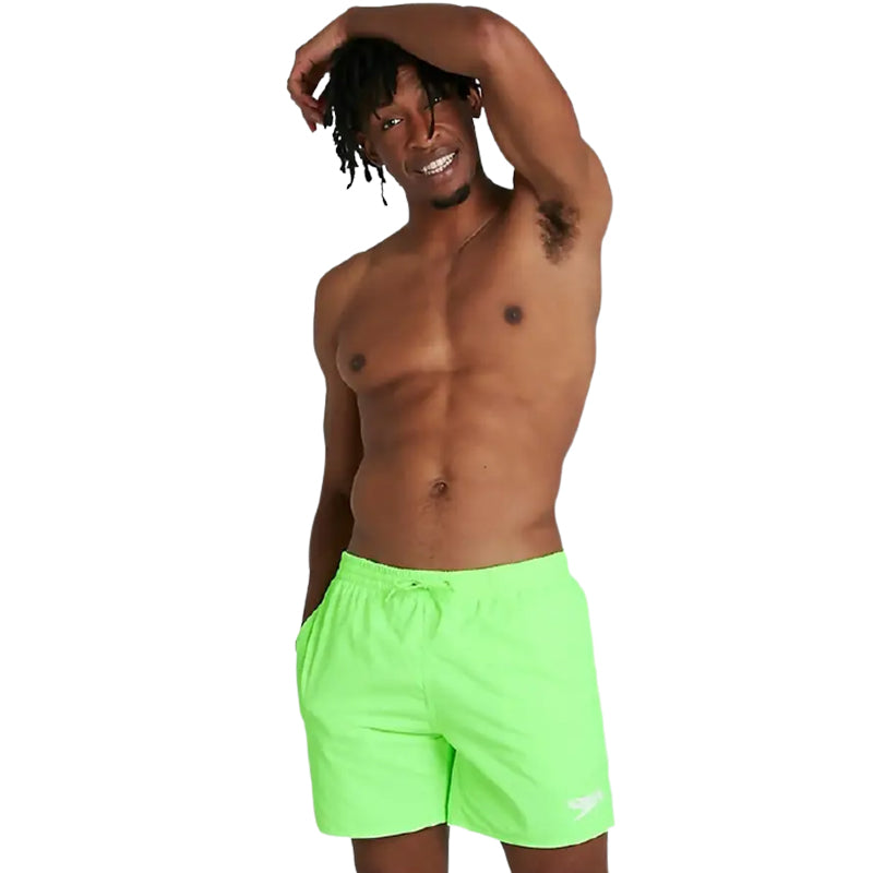 Speedo - Men's Essentials 16" Watershort - Lime Green – Aqua Swim Supplies