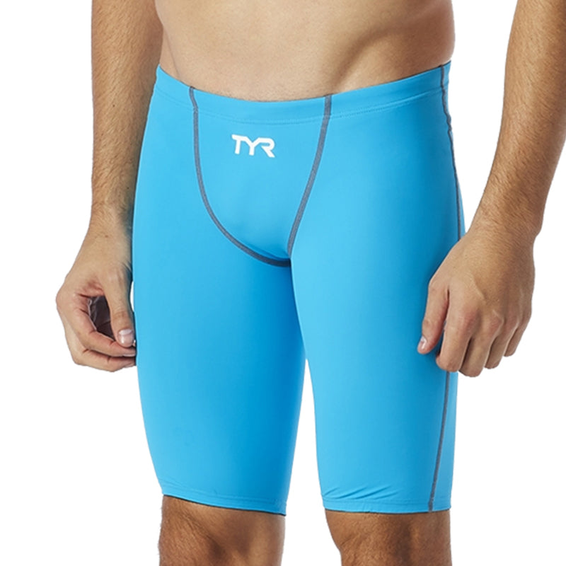 TYR - Thresher™ Mens Jammer Swimsuit - Blue/Grey – Aqua Swim Supplies