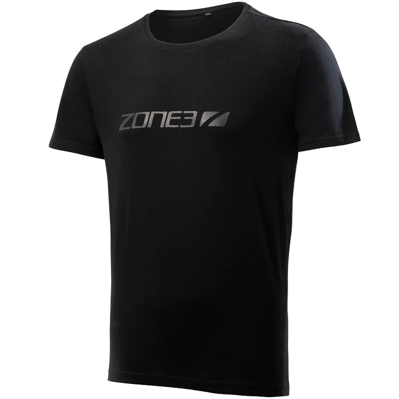 Zone3 - Men's Zone3 Logo Tee (Black) – Aqua Swim Supplies